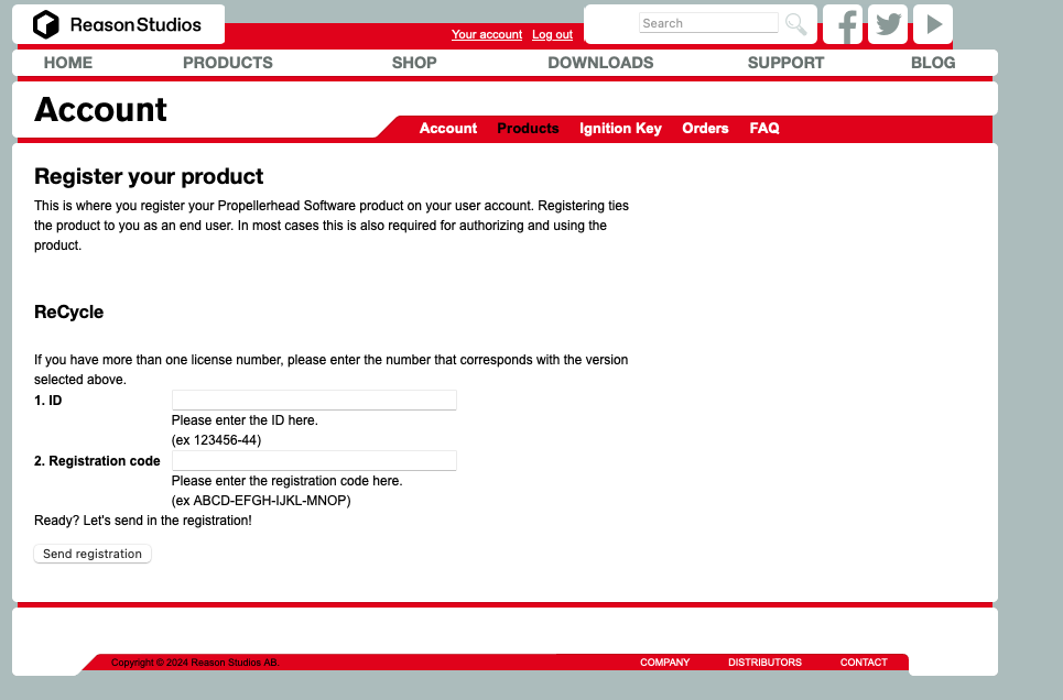 Reason Studios Software Activation Instructions | Sweetwater