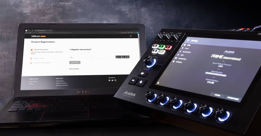 Alesis Strata Registration Guide | Sweetwater