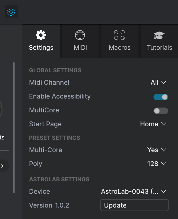 Arturia AstroLab Firmware Update | Sweetwater