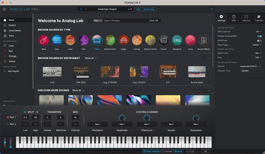 Arturia AstroLab Firmware Update | Sweetwater