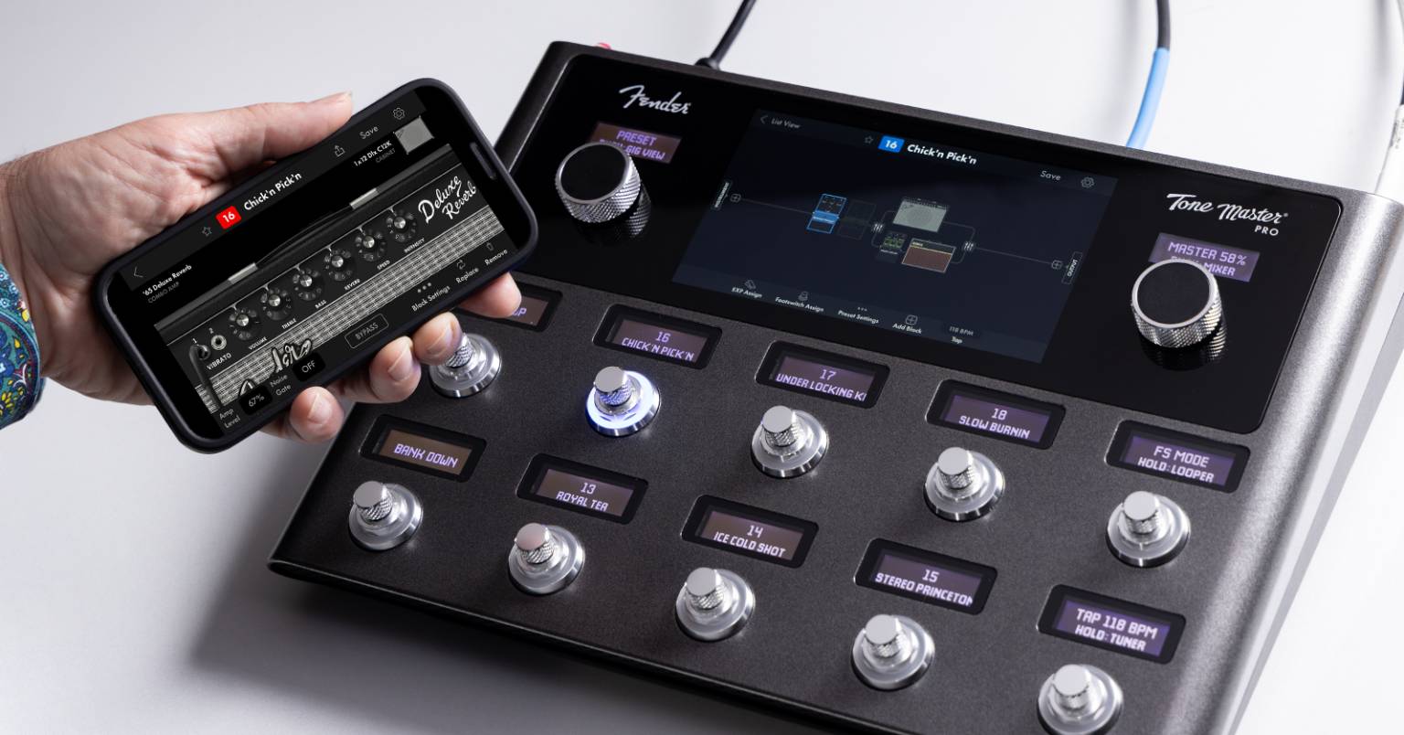Fender Tone Master Pro: Pro Control App Guide | Sweetwater