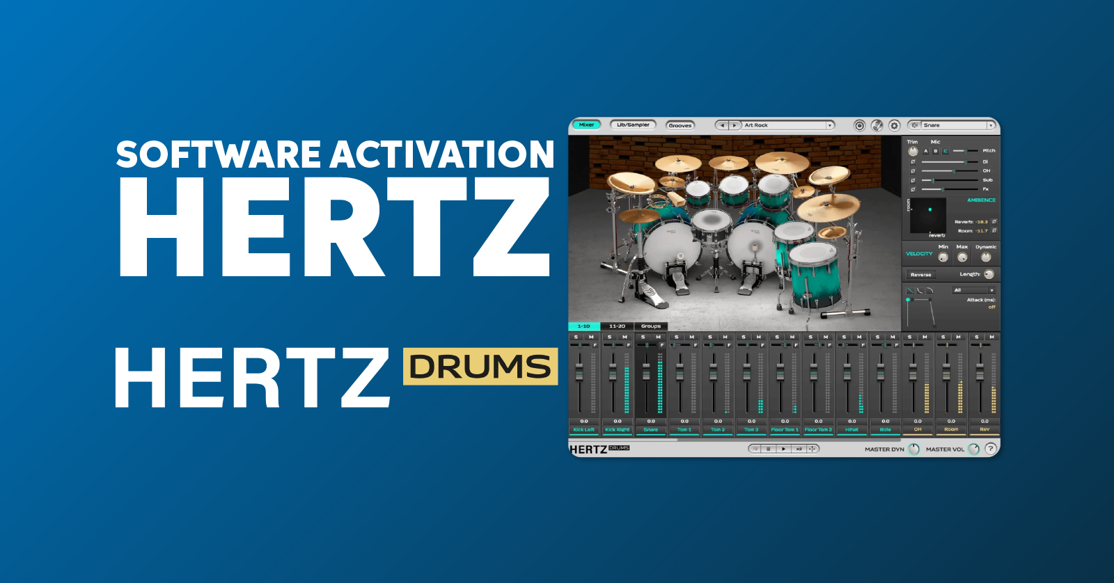 Hertz Software Activation Instructions | Sweetwater