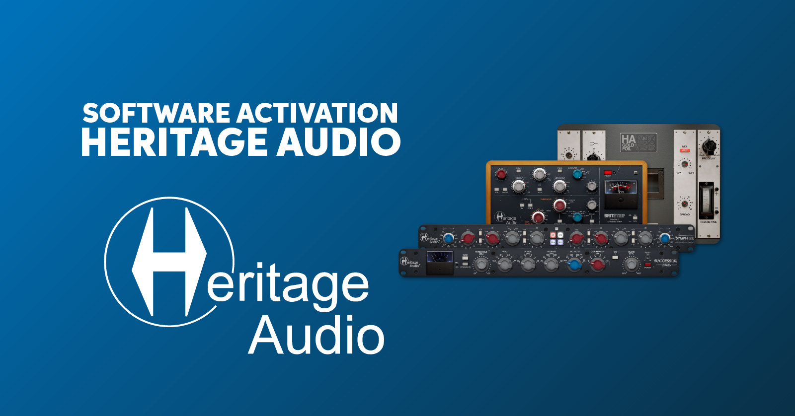 Heritage Audio Software Activation Instructions | Sweetwater