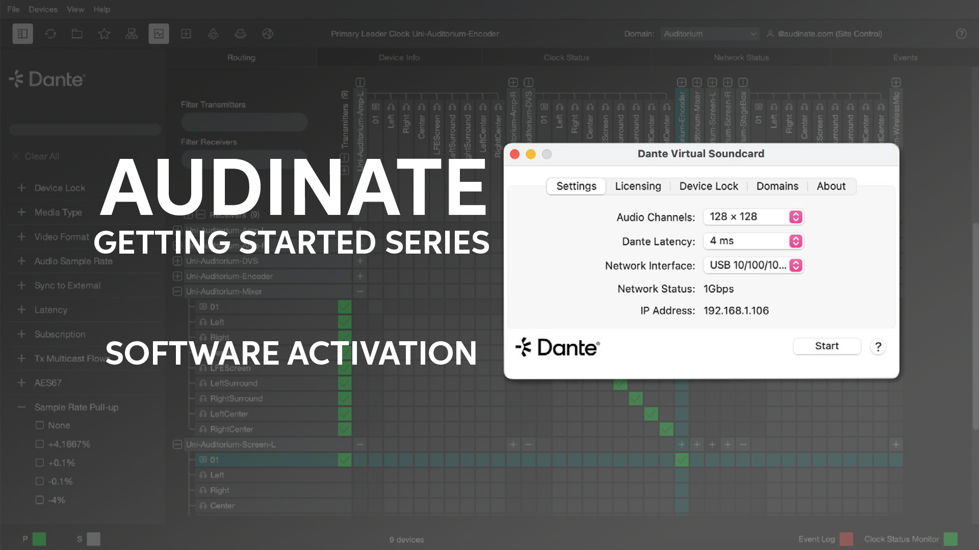 Audinate Software Activation Instructions | Sweetwater