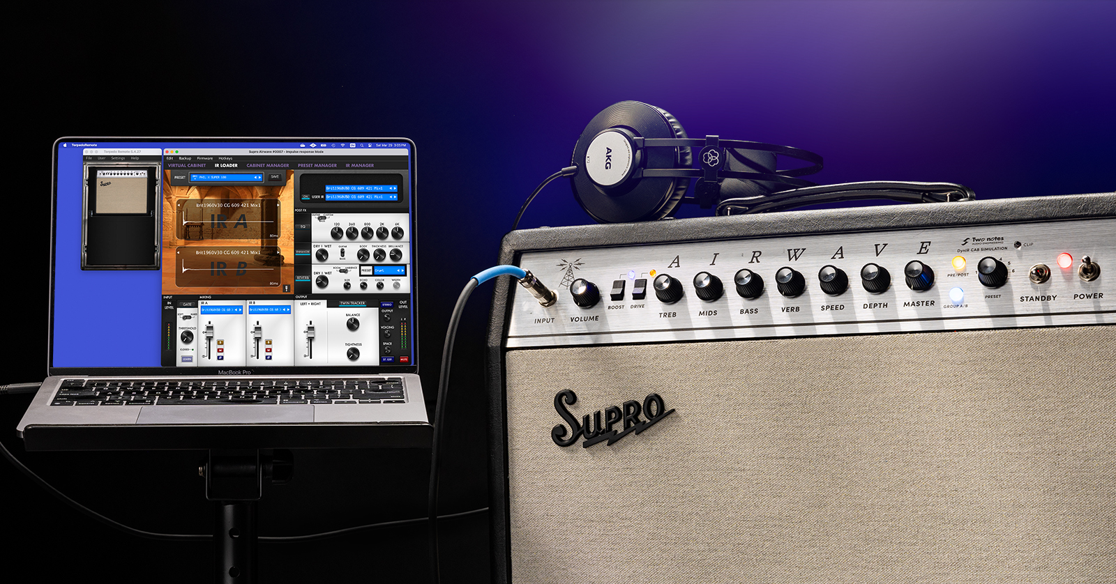 Supro Airwave Tube Combo Amp Quickstart Guide | Sweetwater